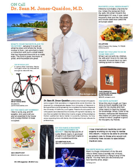 Dr. Jones-Quaidoo Featured | Spine Vue